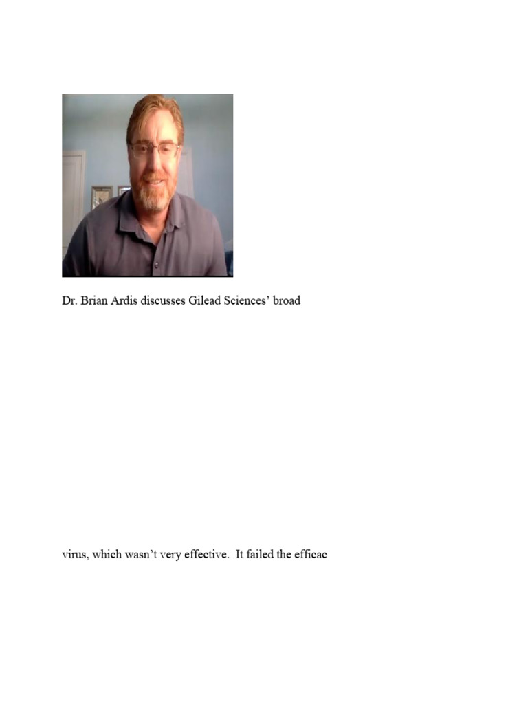 Trueth Behinnd Remdesivir Drug | PDF | Health Sciences | Medical ...