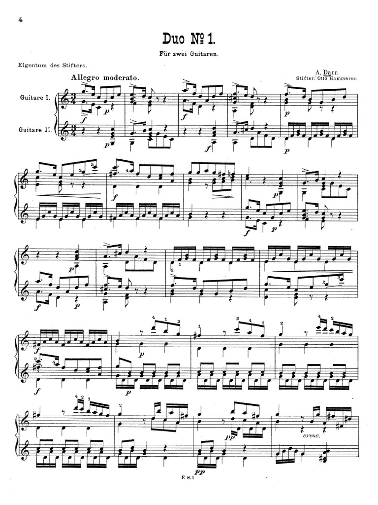 Guitarra Dueto No1 | PDF