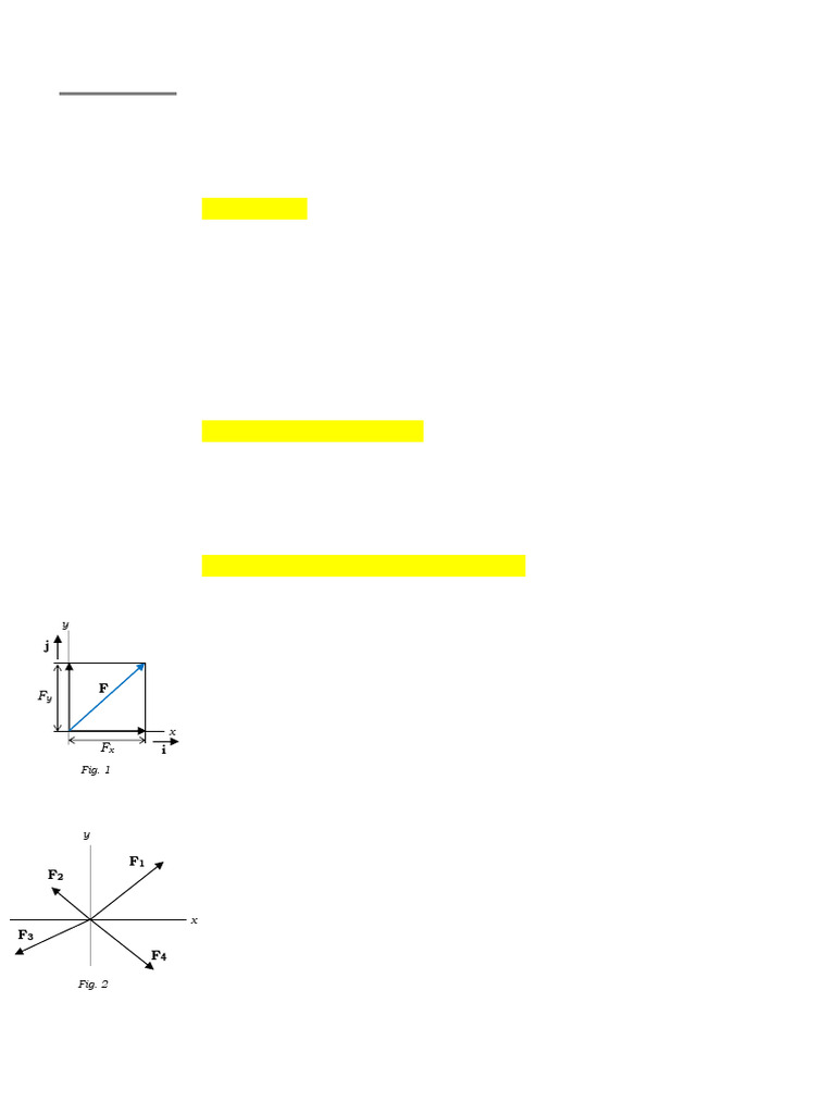 Statics Chapter 2 Pdf Euclidean Vector Cartesian Coordinate System