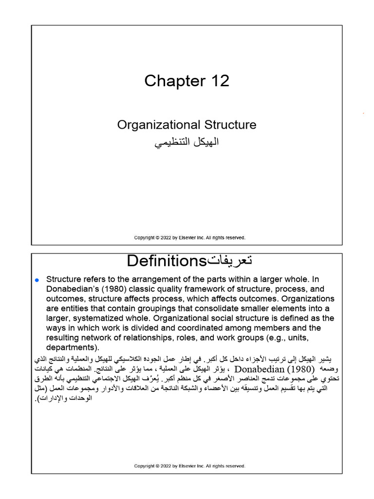 L7 Organizational Structure (Theory Part) (2) R2a | PDF | Strategic ...