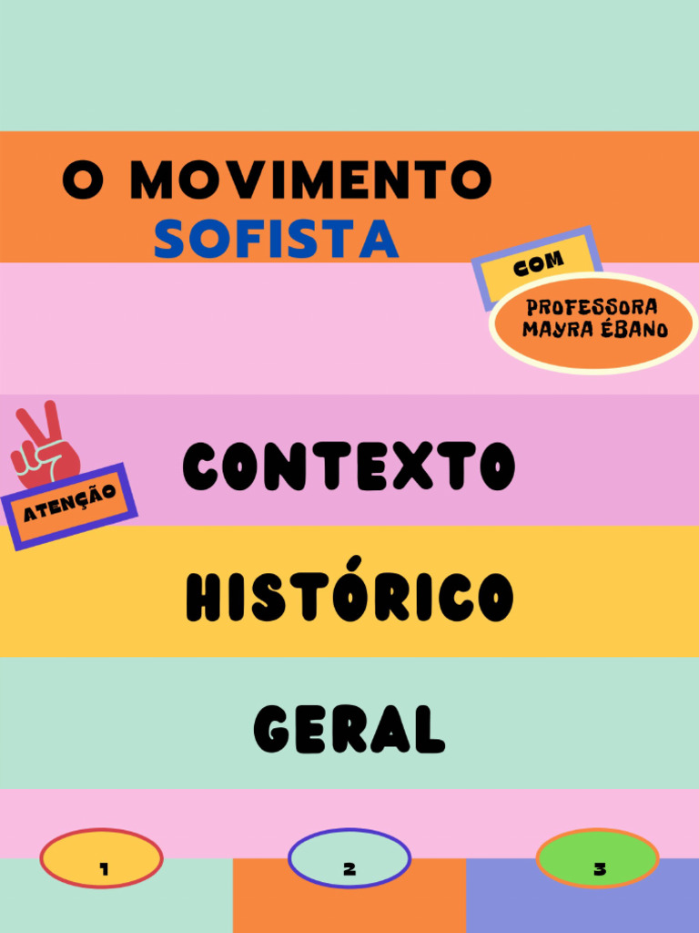O Movimento Sofista | PDF