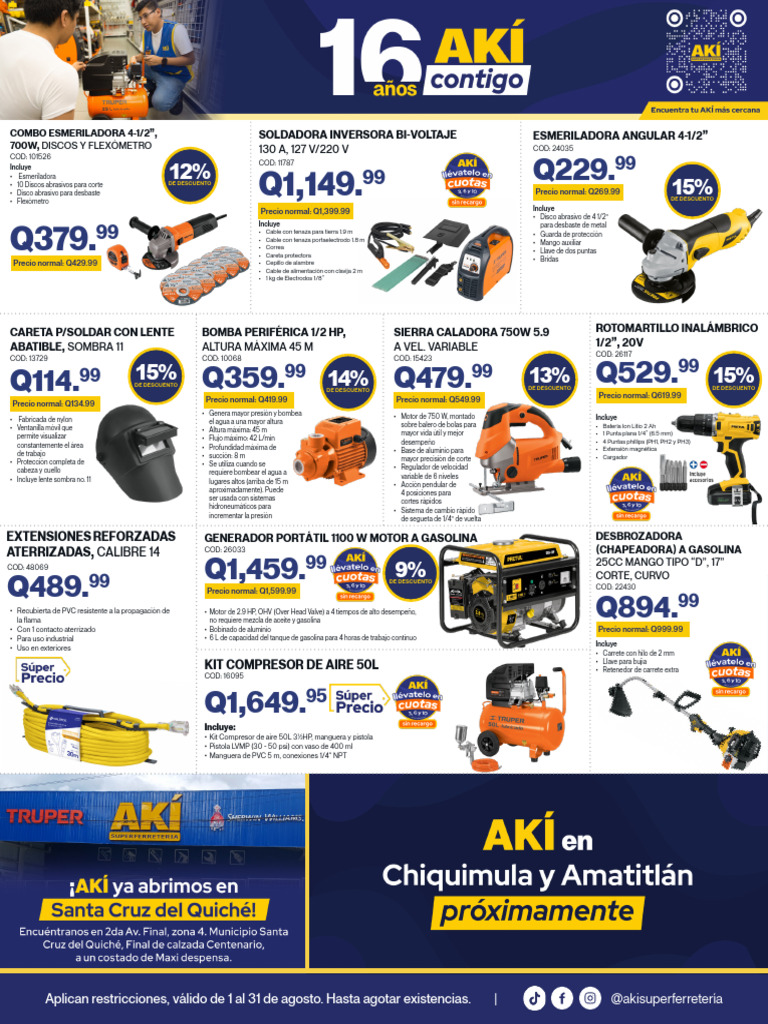 AKÍ_Ofertero+Agosto_2024_v4+final | PDF