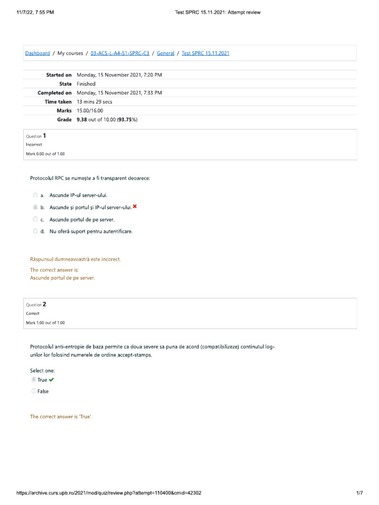 Test1 sprc-1 | PDF