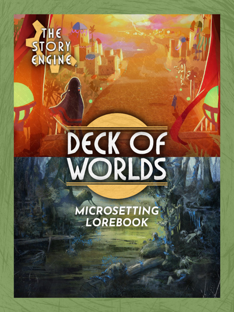 Deck of Worlds Microsetting Lorebook | PDF | Trees