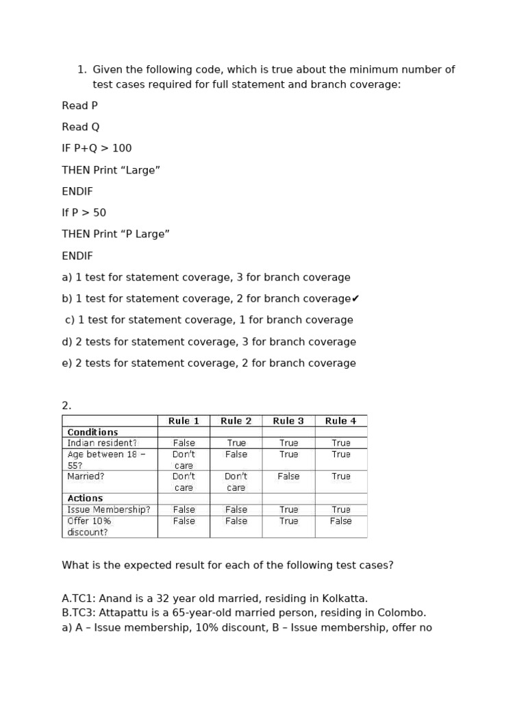 Given the following code | PDF | Computer Programming | Software ... Given the following code | PDF | Computer Programming | Software ...
