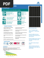 Adani Solar Brochure With Datasheets | PDF | Electrical Components ...
