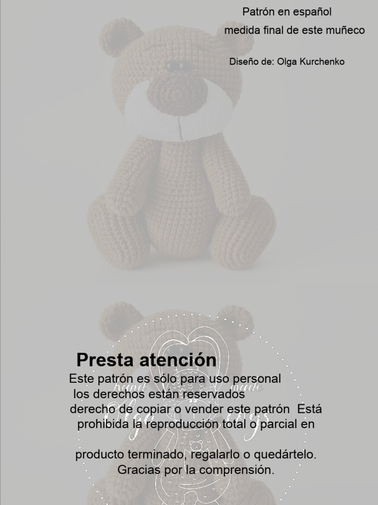 Osito (Para Vestir) | PDF | Arte