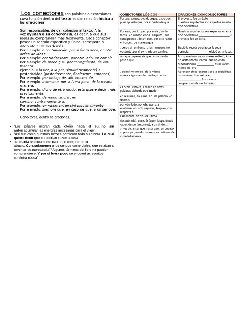 Conectores Lógicos | PDF