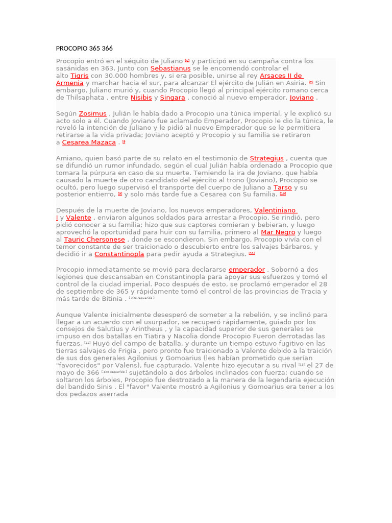 Procopio 365 366 | PDF