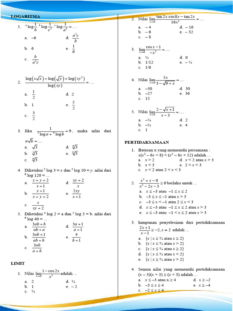 Soal Latihan STMKG | PDF