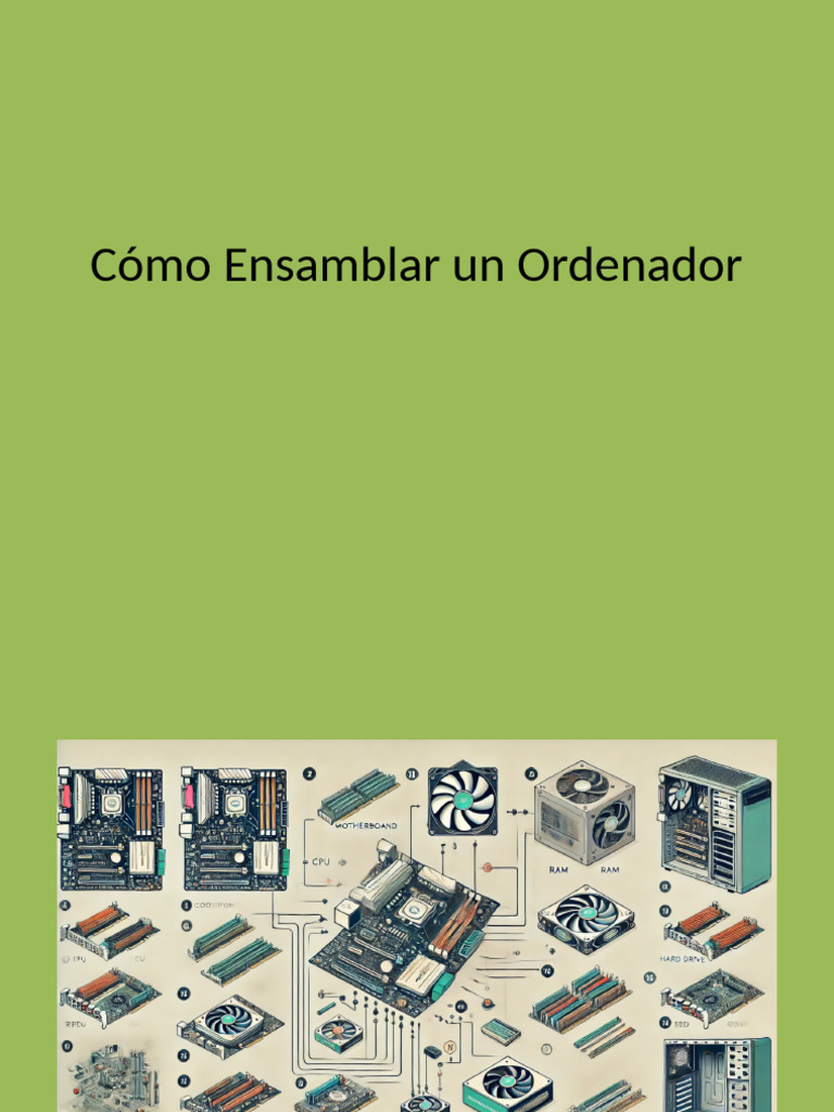 Guía para Ensamblar un Ordenador | PDF | Informática | Tecnología