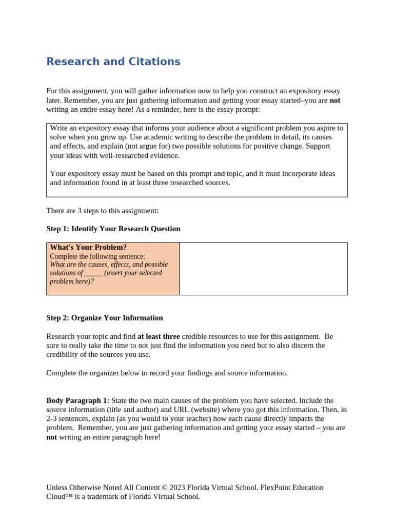 03 04 Research and Citations | PDF | Essays | Cognition