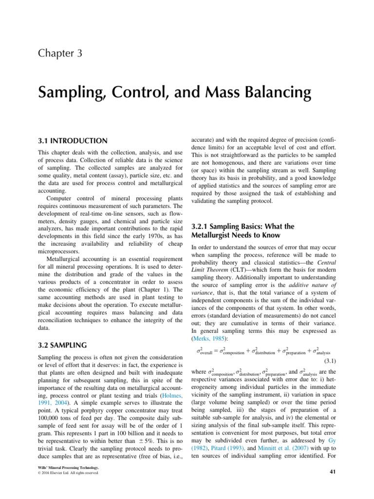 3-s2.0-B9780080970530000030-main | PDF | Sampling (Statistics) | Variance