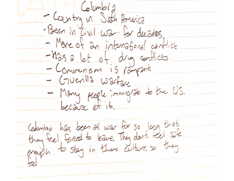 Spanish Columbia | PDF