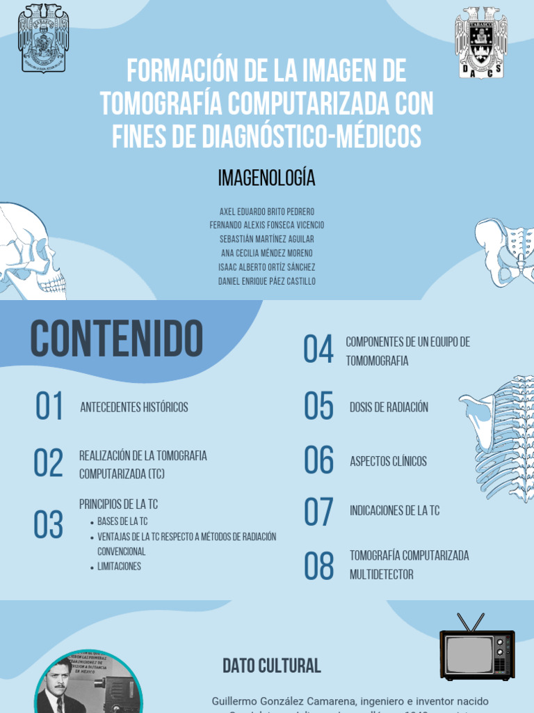 Expo TC | PDF | Ct Scan | Especialidades Medicas