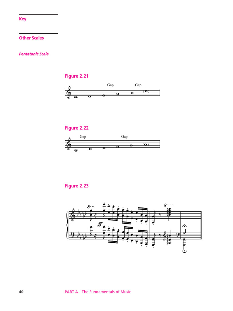 Handout 1 (On Pentatonic and Chromatic Scales, and Modes) | PDF | Mode ...