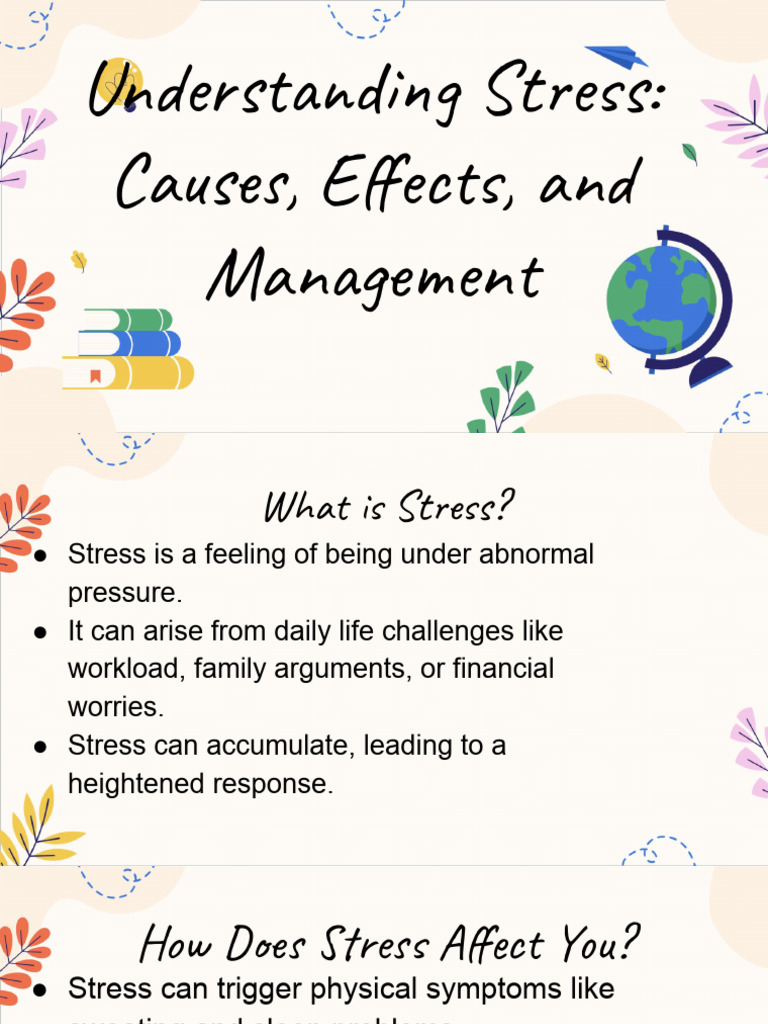 Understanding Stress: Causes, Effects, and Management | PDF | Stress ...