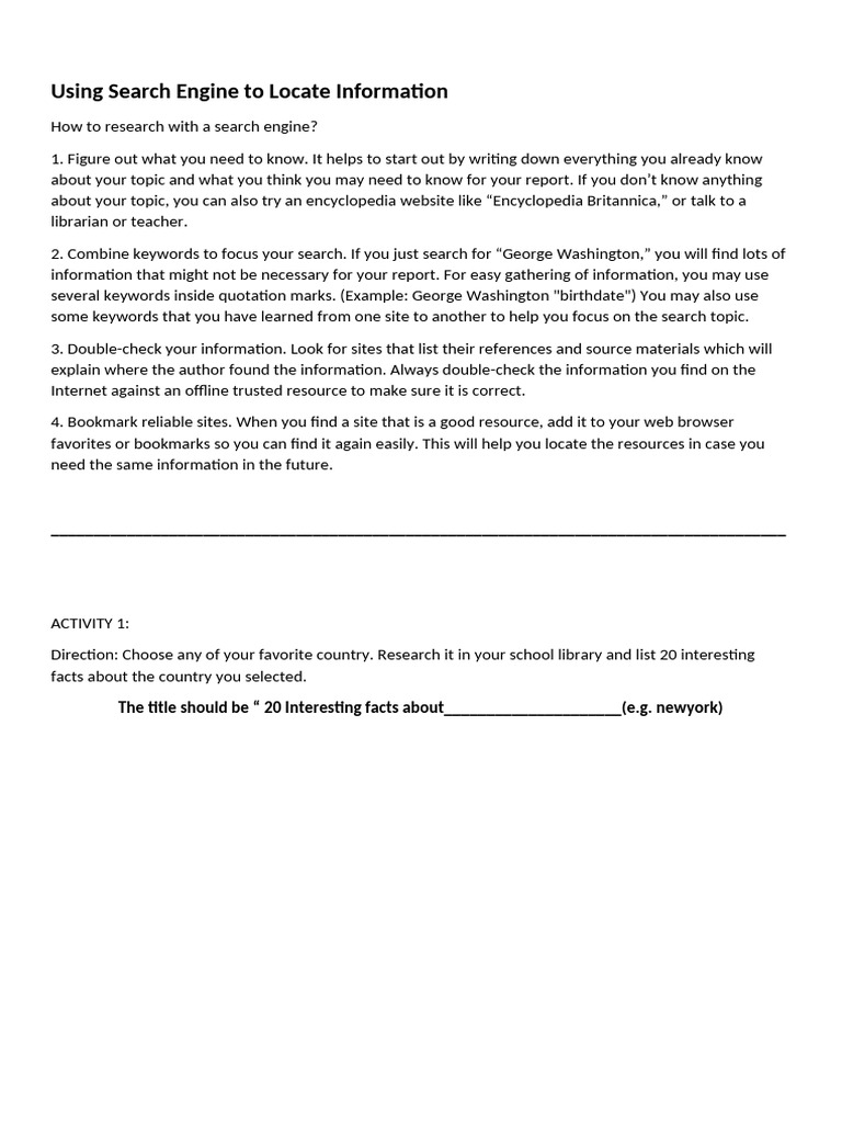 SEO Tips for Effective Research | PDF