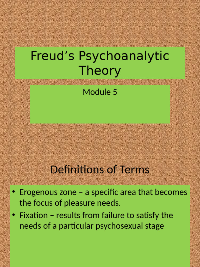 Freuds-Psychoanalytic-Theory_edited | PDF | Id | Psychoanalysis