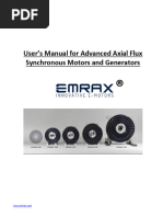 EMRAX 188 Datasheet A00 | PDF | Electric Motor | Power (Physics)