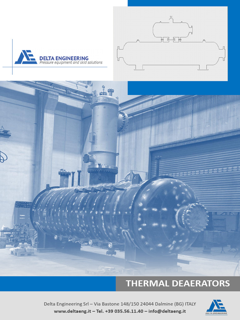 Delta Engineering - Deaerators NEW | PDF | Equipment | Gases