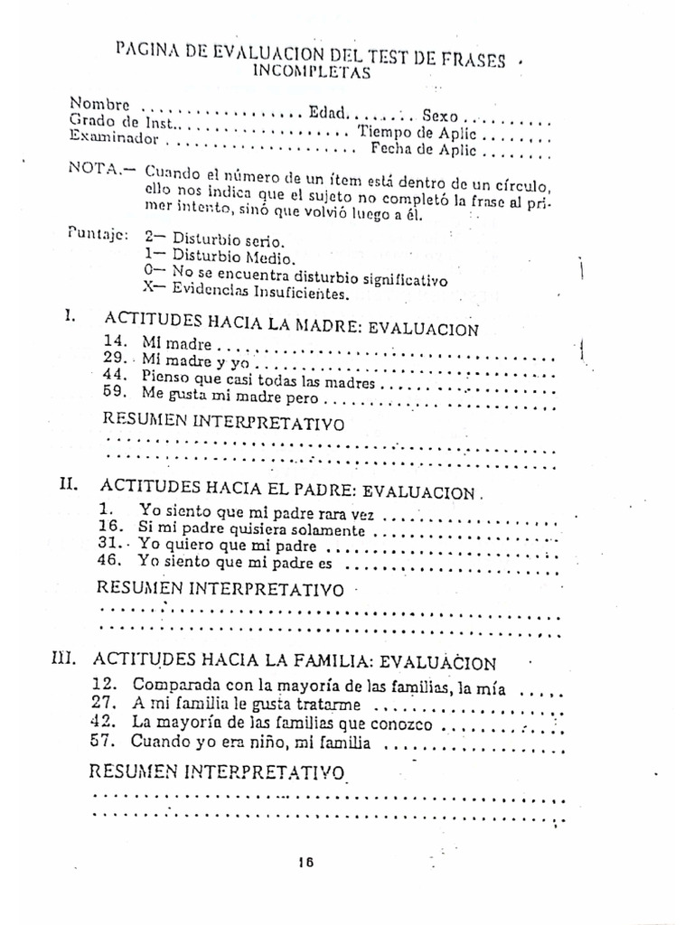 Manual Test de Sacks | PDF