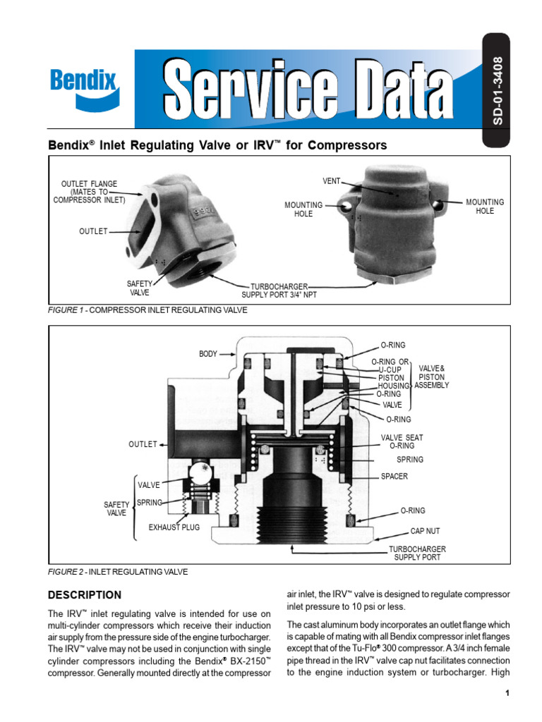 Bendix Compresores | PDF | Turbocharger | Valve