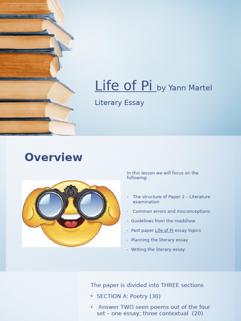 Life of Pi Literary Essay Guidelines | PDF | Essays | Faith