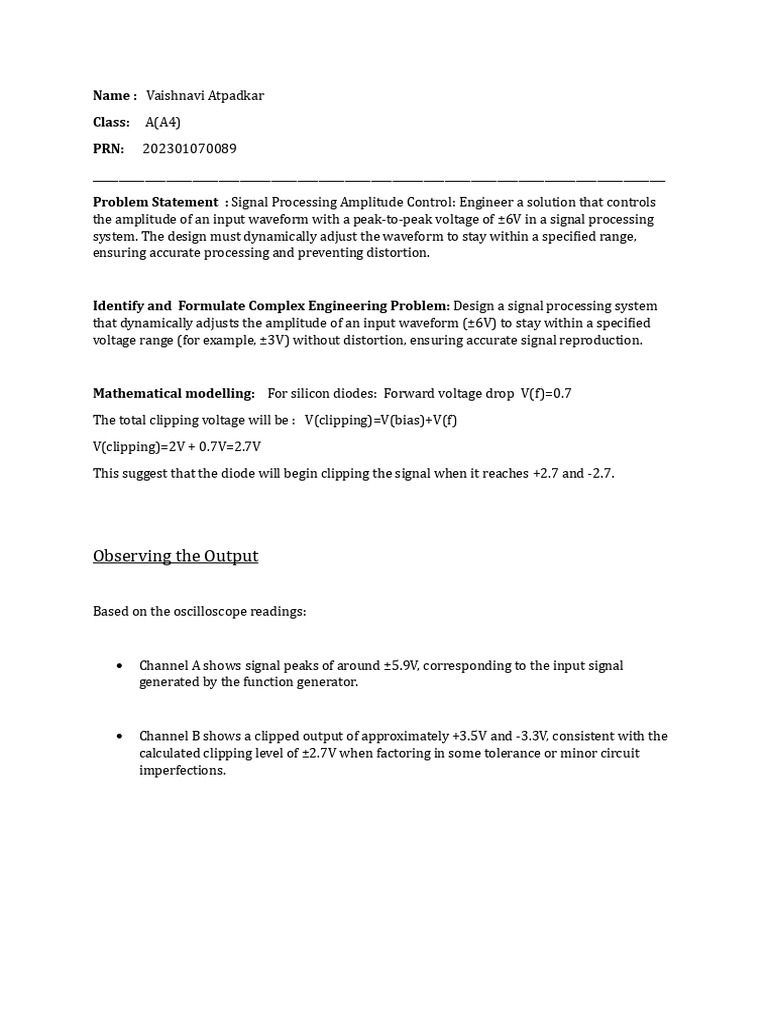 Vaishnavi Atpadkar - A4 - Ass 1 | PDF | Technology & Engineering