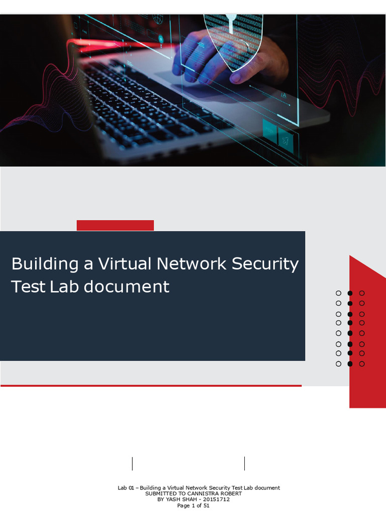 Building A Virtual Network Security Test Lab Document | PDF | Microsoft ...