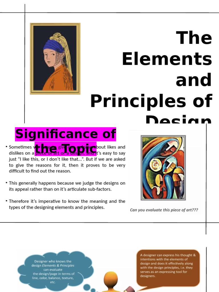 Key Elements and Principles of Design | PDF | Color | Vision
