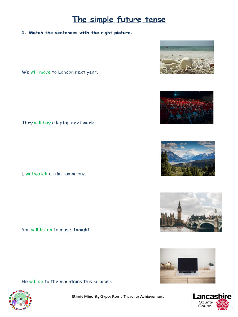 Simple Future Activities | PDF