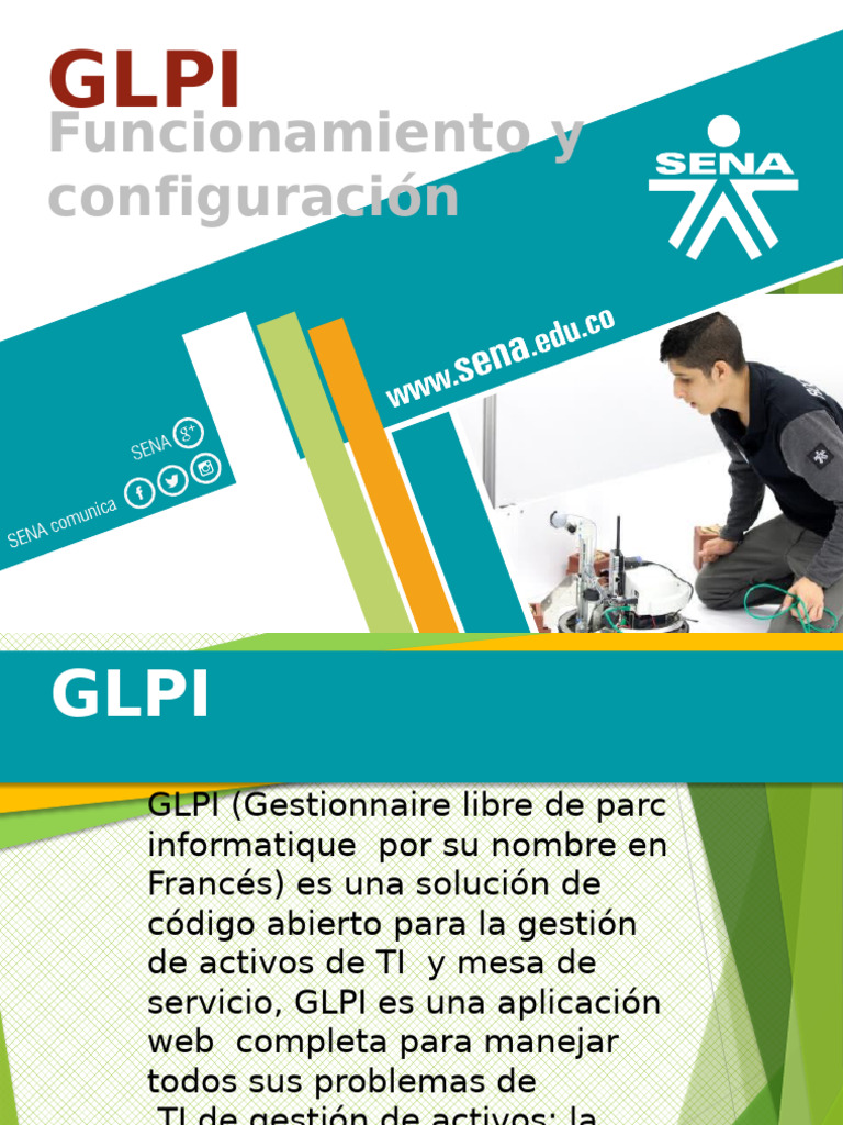 Presentacion GLPI | PDF | Software de la aplicacion | Tecnologías de la información