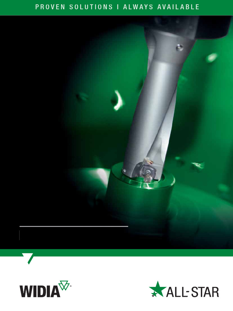 Widia All Star Holemaking | PDF | Drilling | Steel