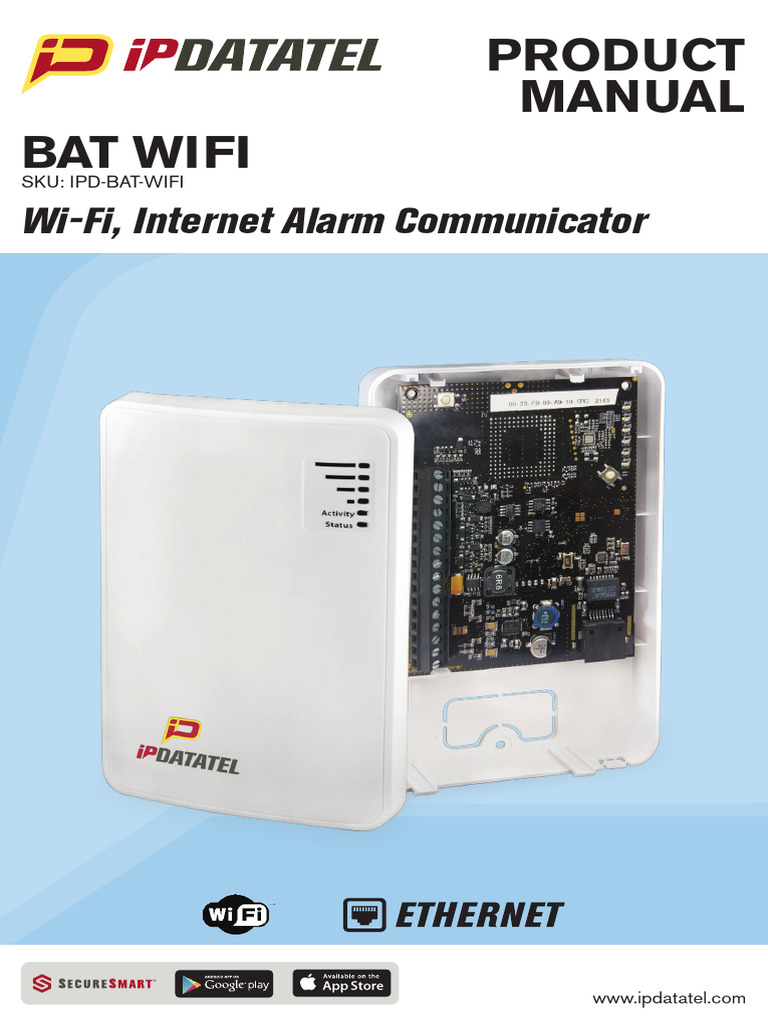 IPDATATEL BAT WiFi Installation Manual | PDF | Wi Fi | Wireless Network