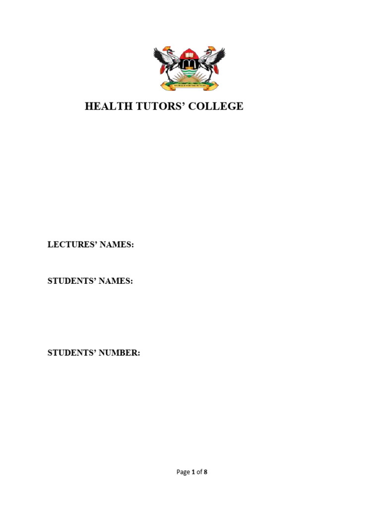 Health Service MGT Course Work | PDF | Hospital | Health Care