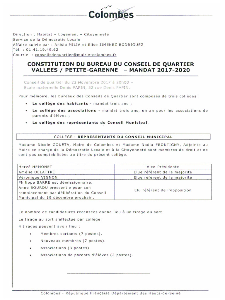 00 PV CDQ DESIGNATION Vallees Petite Garenne 22nov17 | PDF