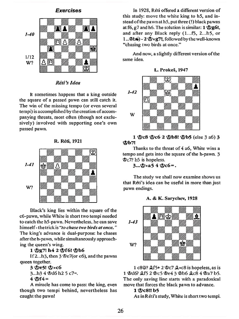 Pawn End Game - 4 | PDF