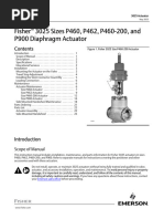 Instruction Manual Fisher 1051 1052 Size 33 Diaphragm Rotary Actuators ...
