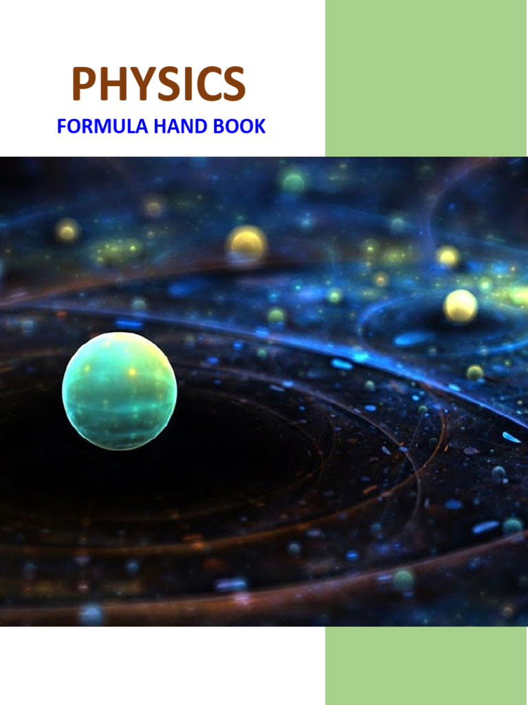Phy & Chem Hand Book | PDF | Matter | International System Of Units