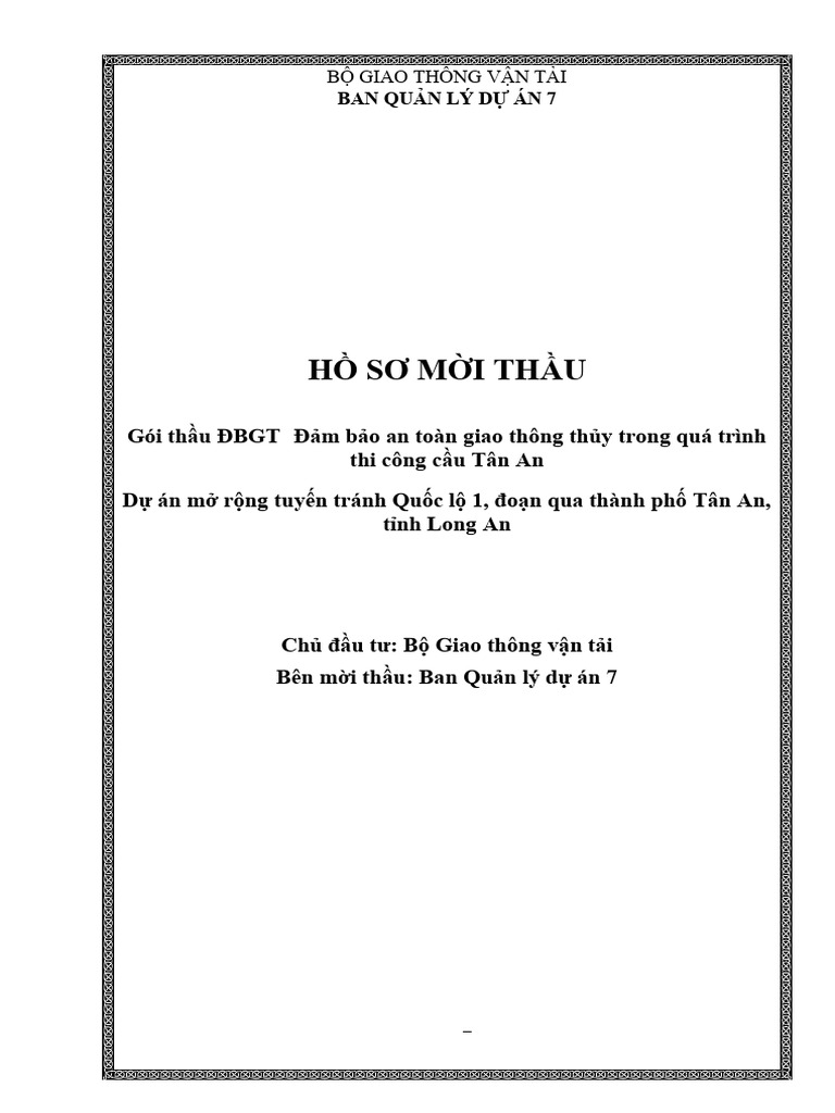 HSMT DBGT (Chinh Thuc) | PDF