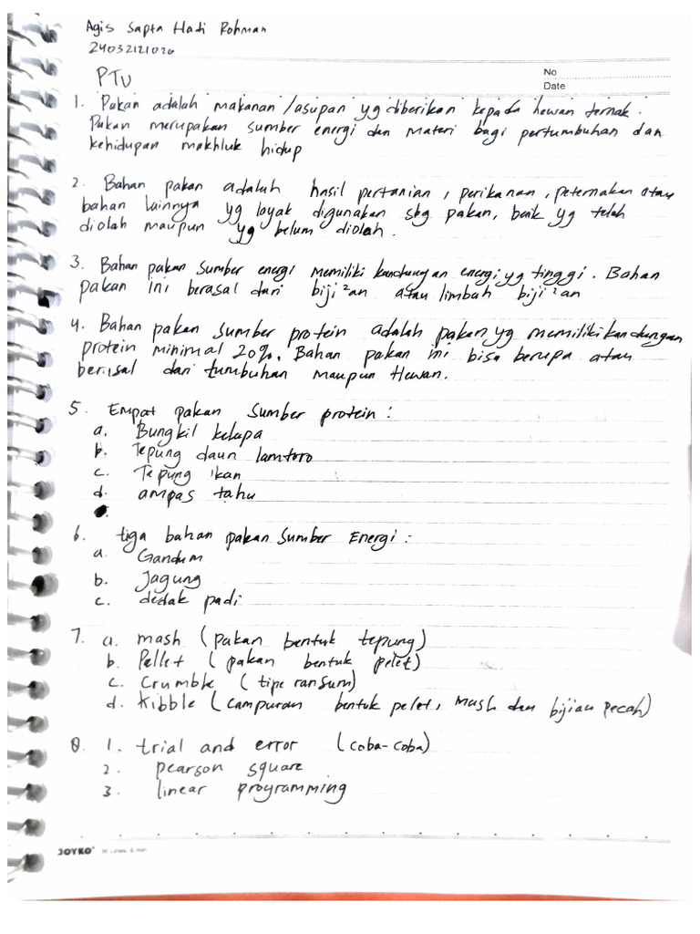 Agis 24032121020 Ptu SNI Ayam Petelur Dan Broiler | PDF