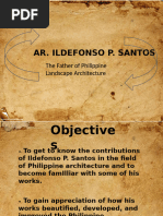 Ildefonso P. Santos Jr.: Landscape Pioneer | PDF