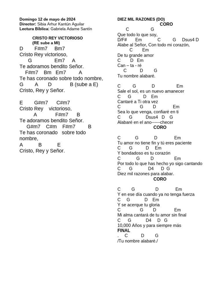 Devocional Domingo 12 de Mayo de 2024 | PDF | Jesús | Creencia religiosa y doctrina