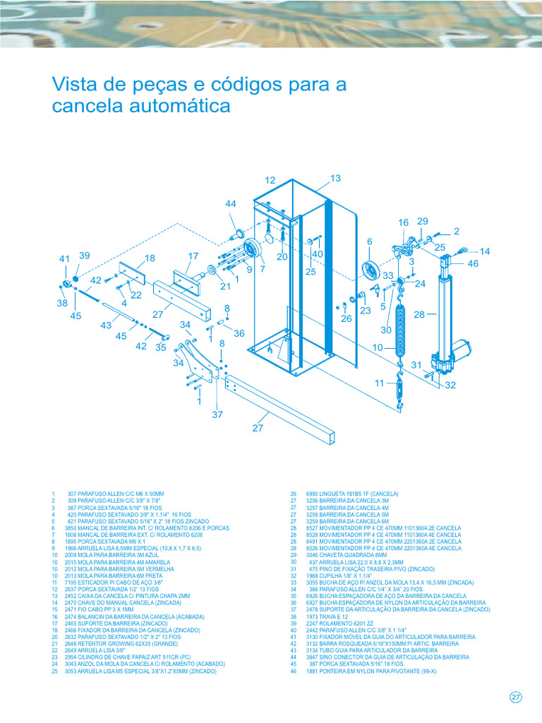 vista_explodida_cancela | PDF | Bens manufaturados