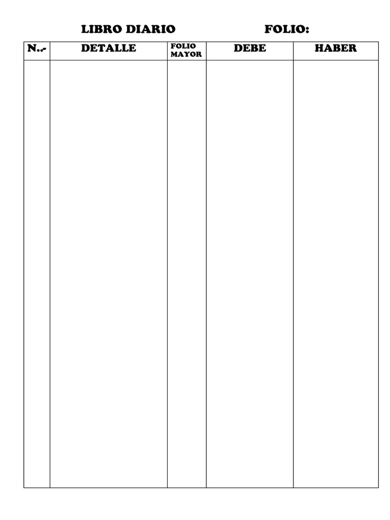 Libro Diario Hoy | PDF