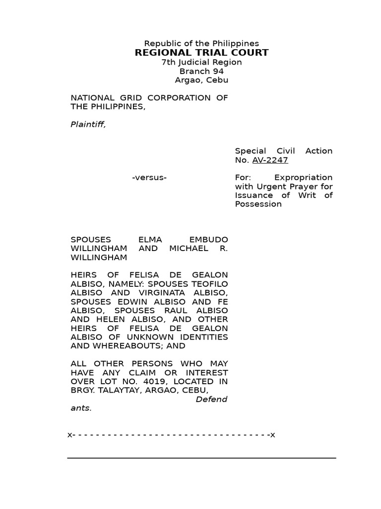 -Answer | PDF | Eminent Domain | Taxes