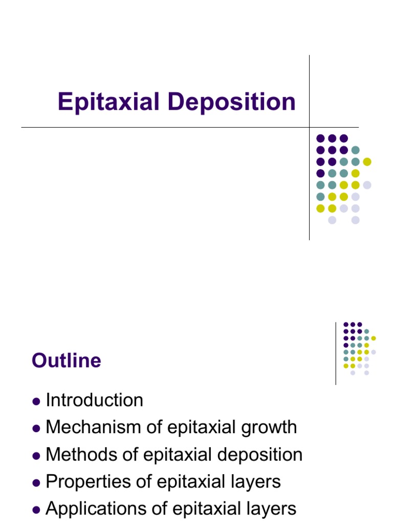 Epitaxial Deposition | Epitaxy | Wafer (Electronics)