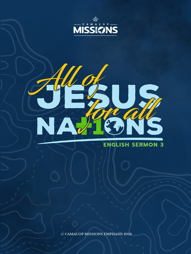 English Sermon 3 (OCT2024) | PDF | Jesus | Salvation