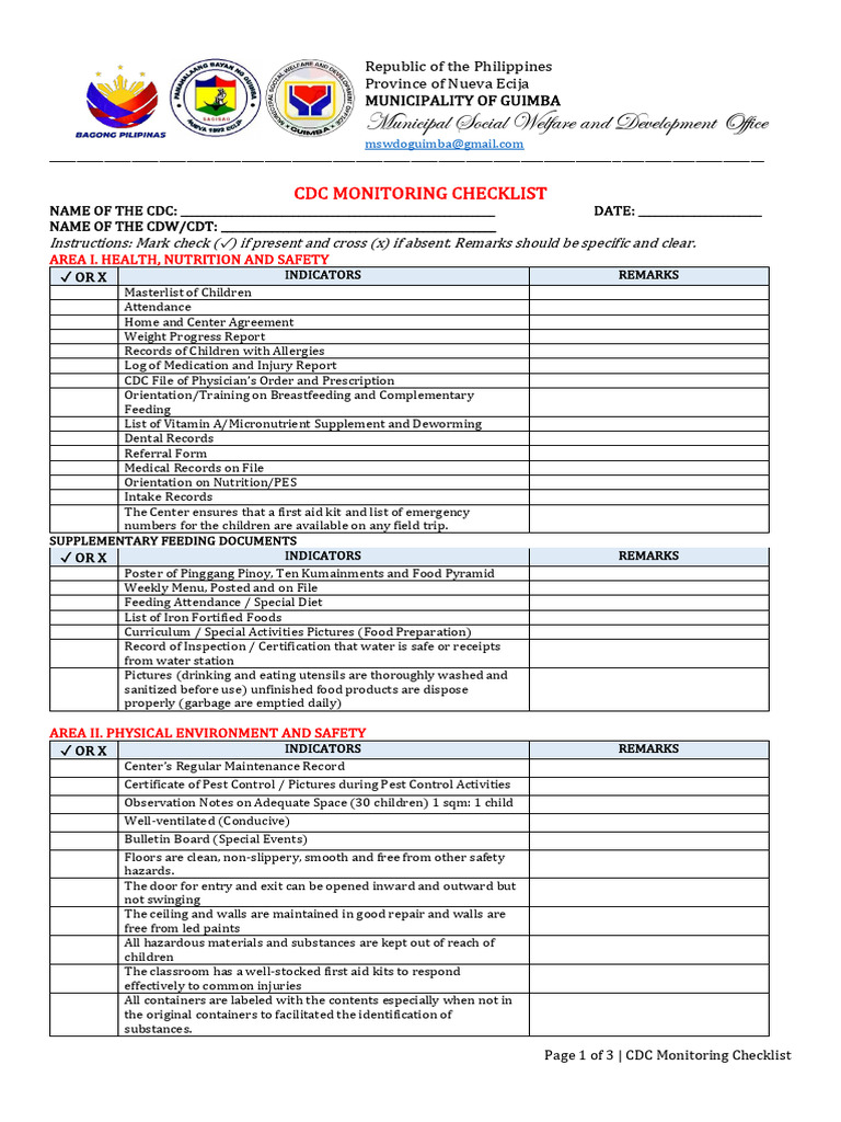Accreditation-Monitoring-Checklist | PDF